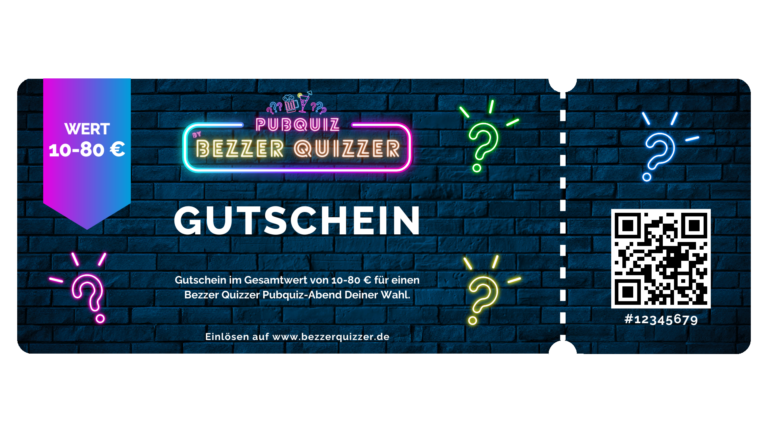 Bezzer Quizzer Pubquiz - Das Kneipenquiz in Hamburg